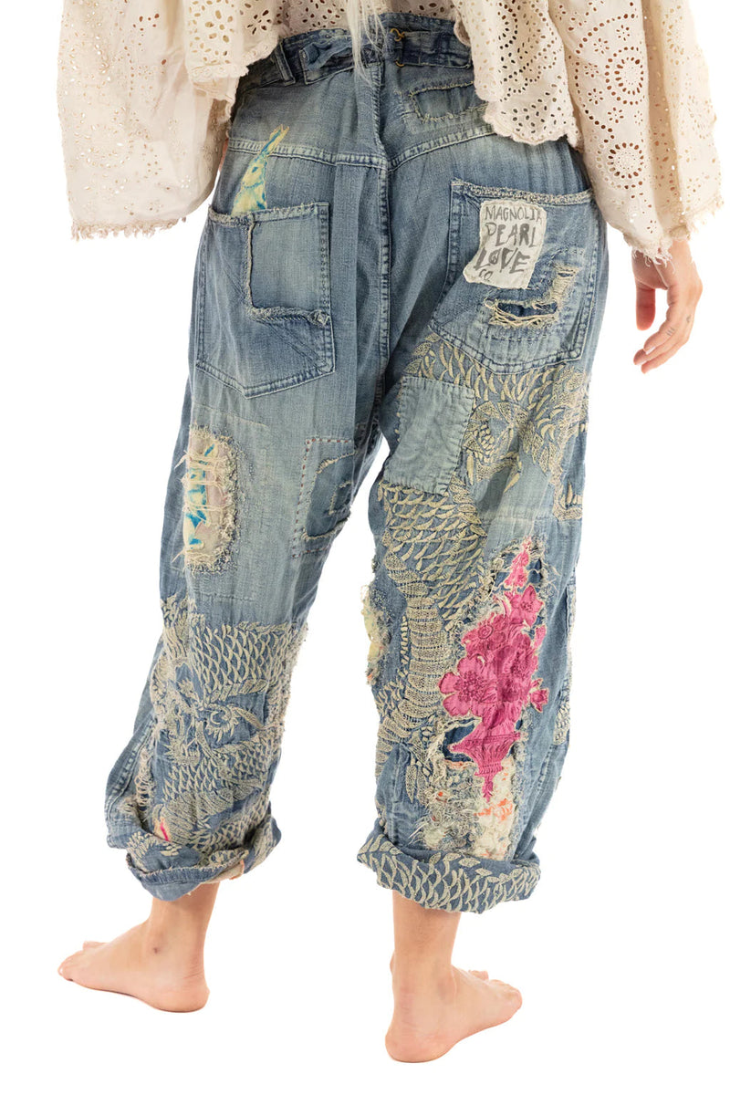 Magnolia Pearl Embroidered Dragon Miners – ValleVerde